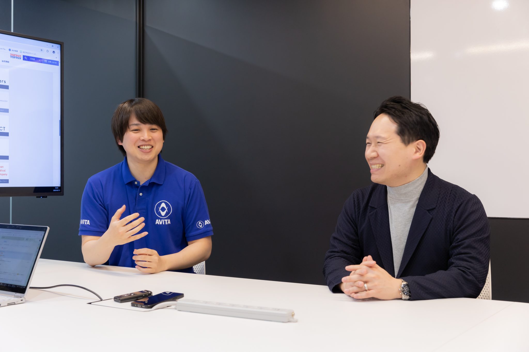 自分たちはアバターの技術開発を。社会実装は様々な業界に根を張るTOPPANと｜AVITA×TOPPAN - TOPPAN CVC JOURNAL